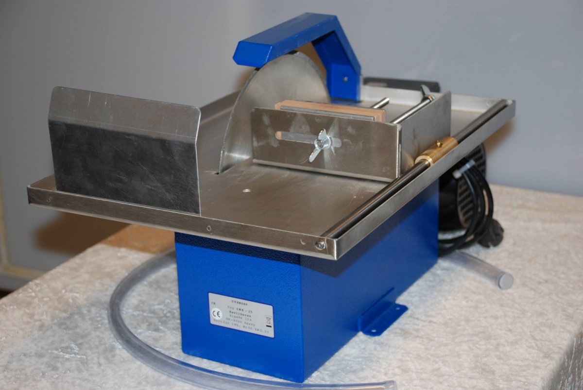 Sav komplet med 10" klinge - Slibemaskiner - Smykker og sten